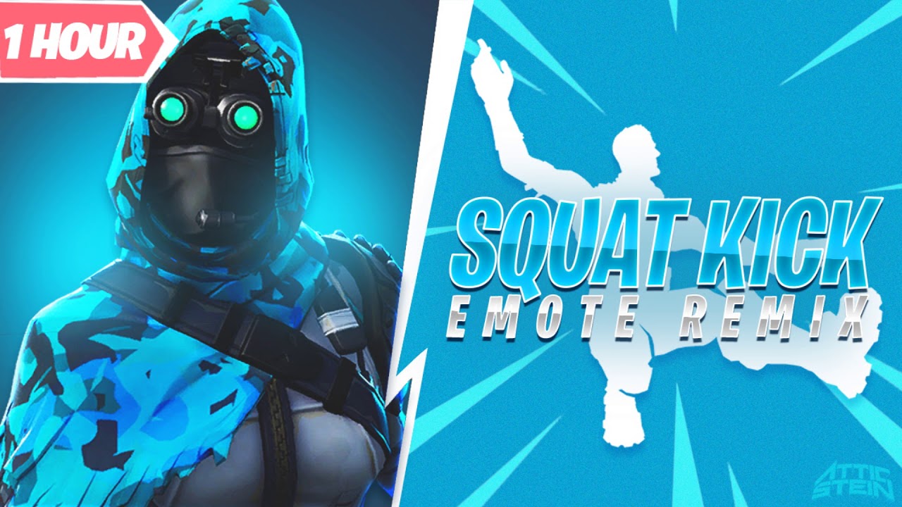 1 Hour Fortnite - Squat Kick Emote Remix - YouTube