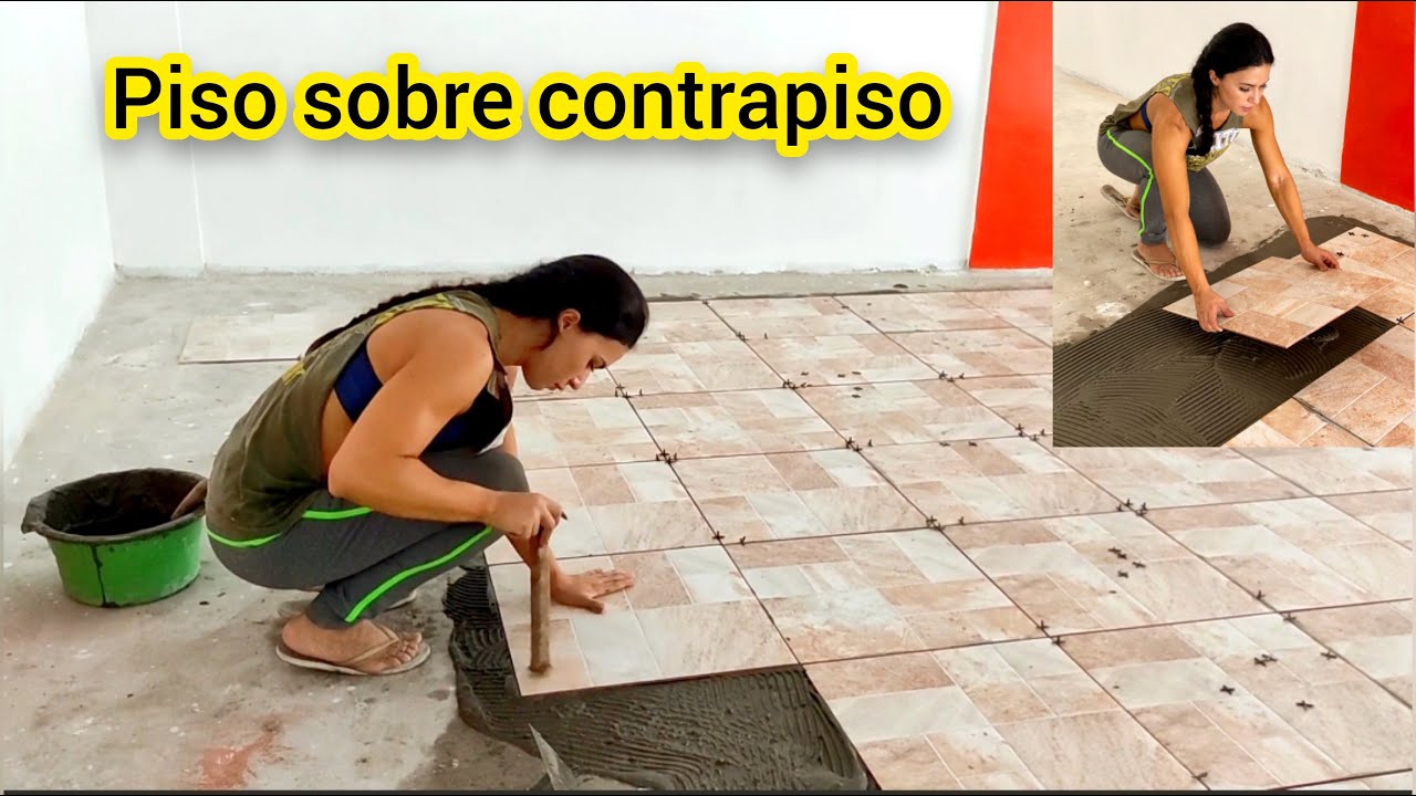 Como colocar piso sobre contrapiso. Passo a passo para iniciantes ...