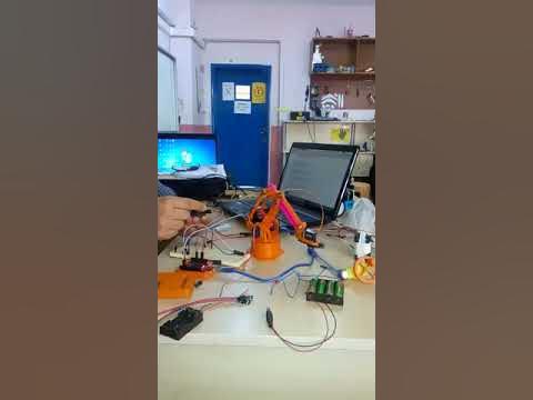 Arduino Robot kol projemiz servo joystick Metin GÜVEN - YouTube