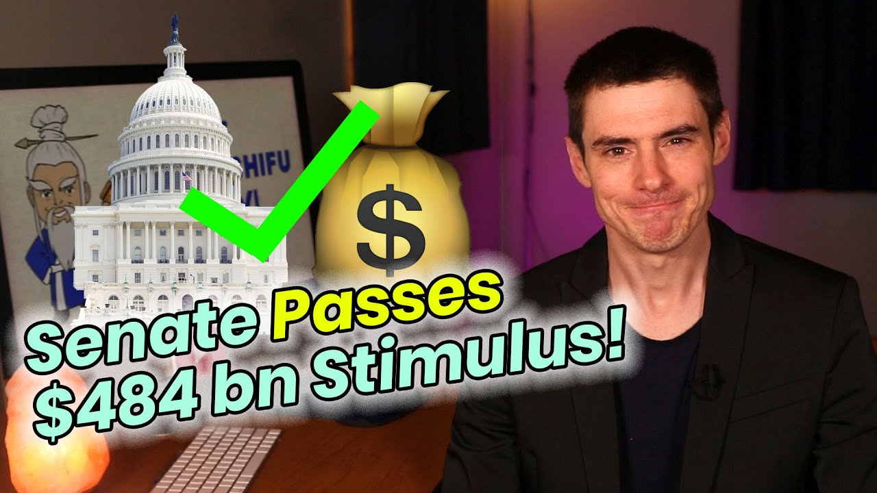 Stimulus Package Update: Senate Passes New Bill for $484 Billion - YouTube