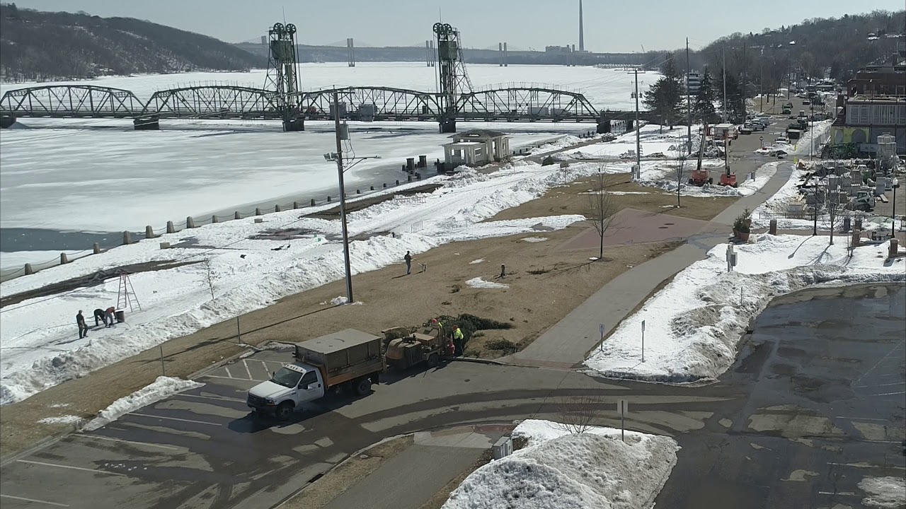 Downtown Stillwater Flood Prep March 18 2019 - YouTube