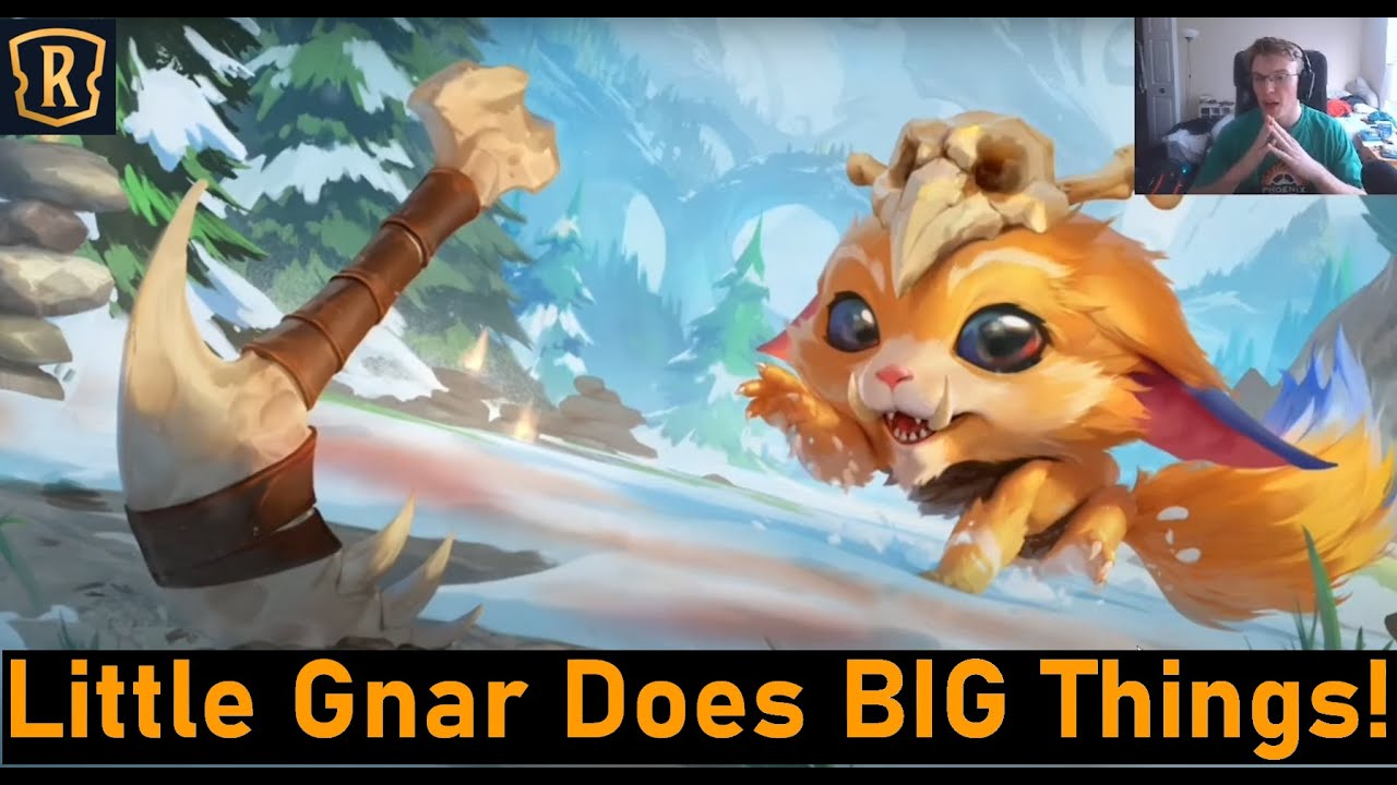 Gnar is the Pokey Stick Engine! | LOR Gnar Reveal! - YouTube