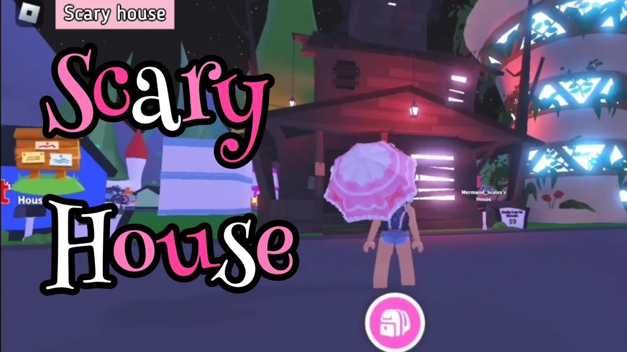 Scary House Tour 👻 / Adopt Me Roblox / Don't judge a house by its cover ...