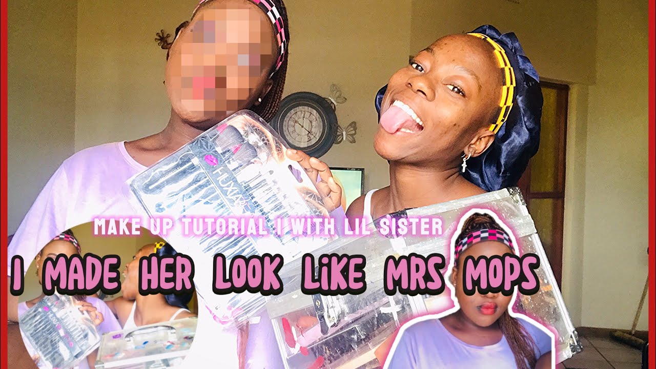 Sisterly Love | Doing My Little Sister's Makeup for the First Time| I ...