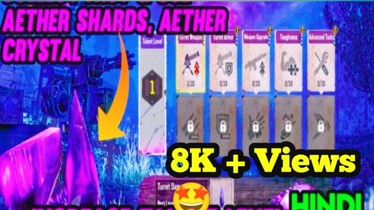 How to Collect & Use AETHER SHARDS, AETHER CRYSTAL | How to Upgrade ...