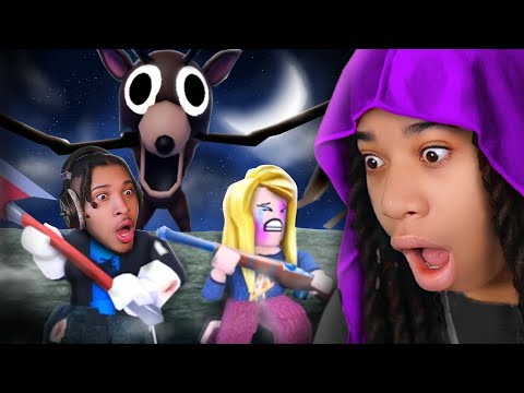 We Tried To Survive 99 Nights In The Forest (Roblox)