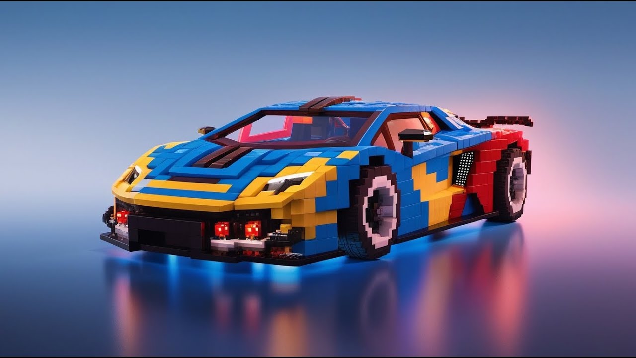 Bau eines Hochgeschwindigkeits-Sportwagens in Minecraft: Schritt-für ...