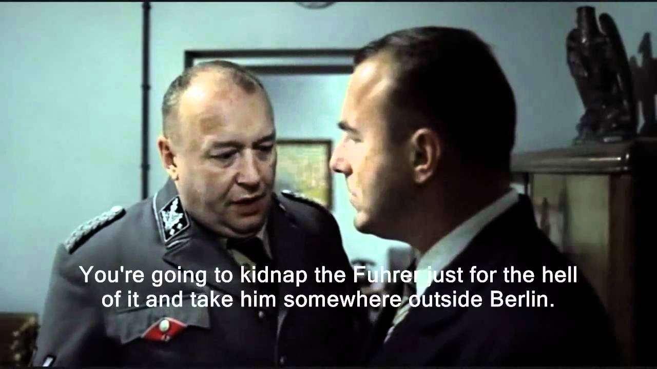 Himmler and Fegelein Plan to Kidnap Hitler - YouTube