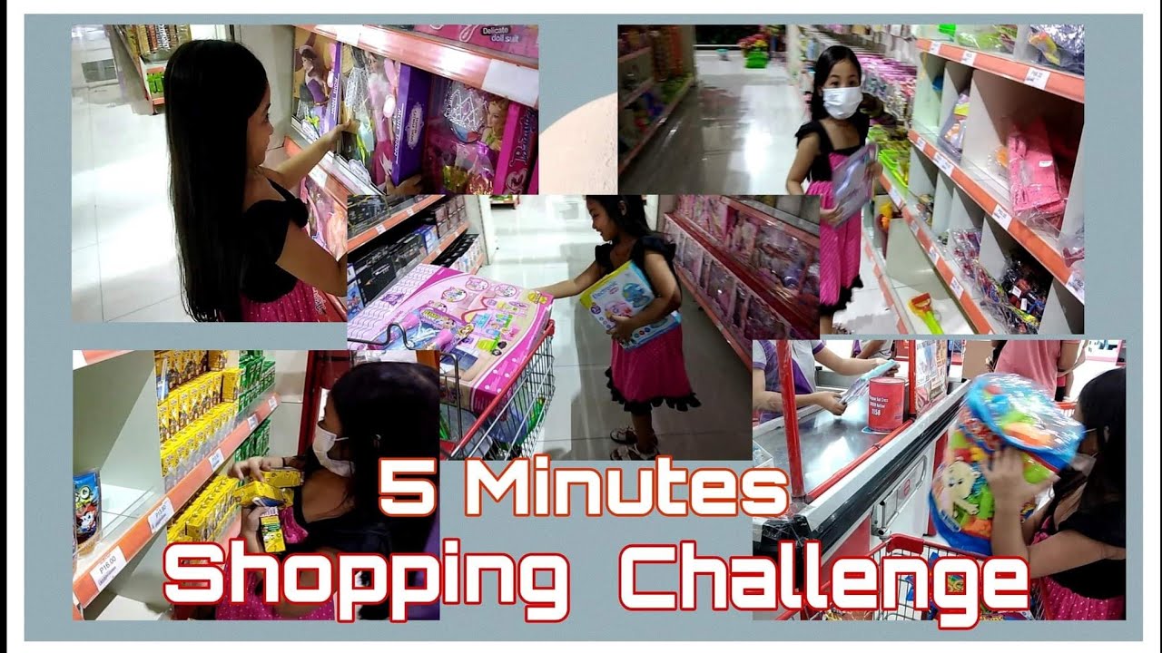 5 MINUTES SHOPPING CHALLENGE - YouTube