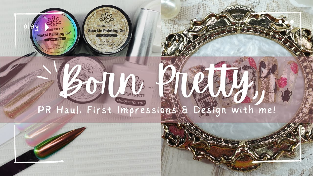 Born Pretty - PR Haul, Swatching & Fun Design - YouTube