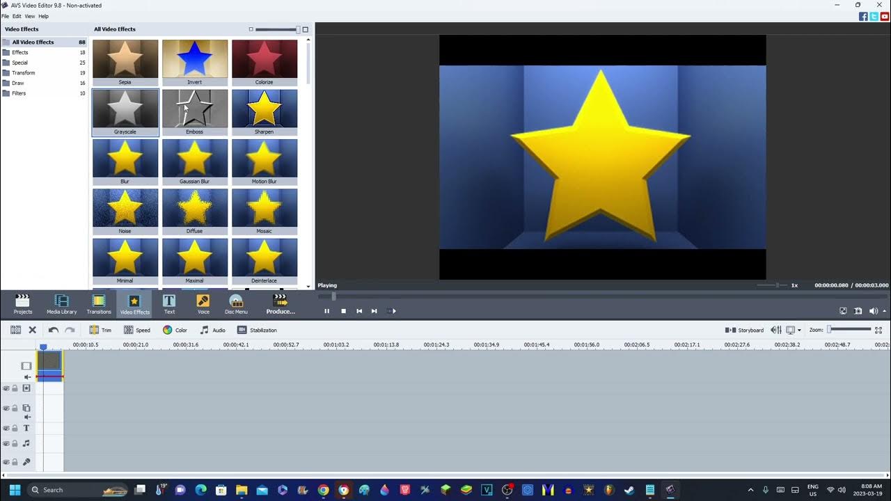 How to make Invert Color from CCS on AVS without Colorize and Tilt Shift - YouTube