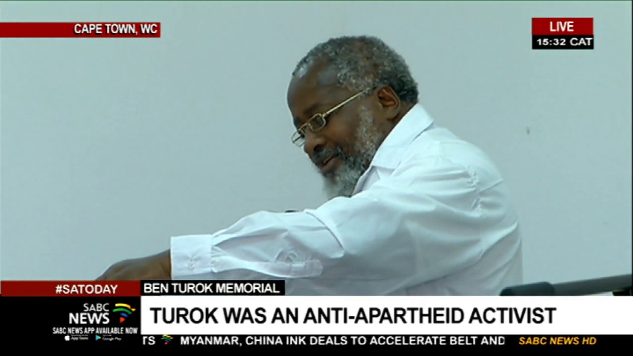 Ben Turok Memorial I Pallo Jordan pays tribute - YouTube