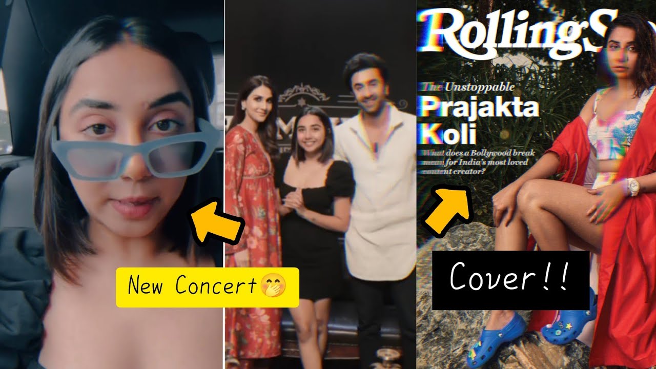 Praju's new Concert🤭, On the cover of Rollingstone, Workout 💪, And ...