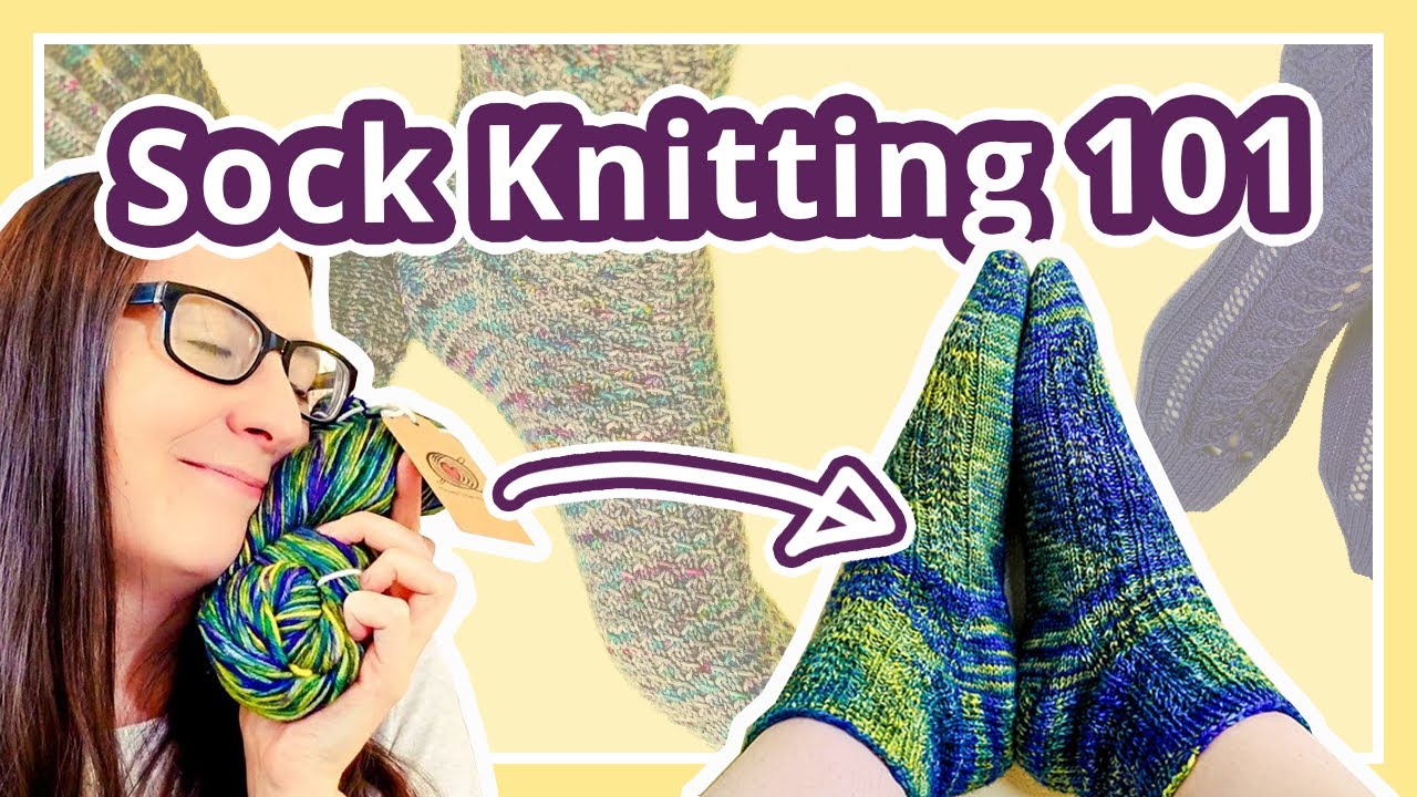 Knitting socks - everything you need to know! - YouTube