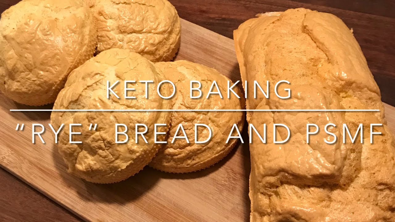 Keto Baking - PSMF and “Rye” bread #PSMF #Eggwhitebread - YouTube