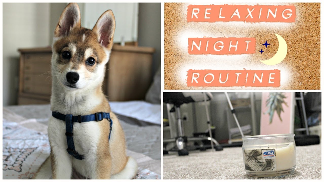 My Calm And Relaxing Night Routine Vlog Style Youtube