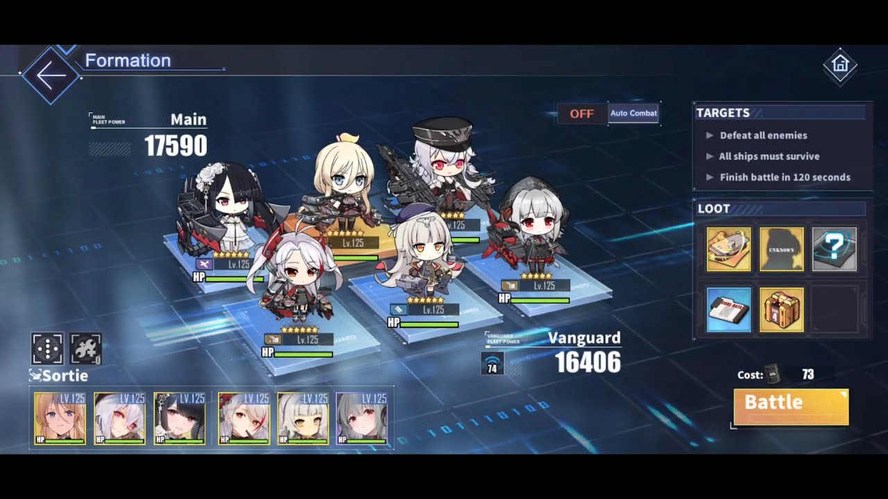 Azur Lane: 13-4 Hard mode - Taihou lethal difficulty with KMS fleet ...