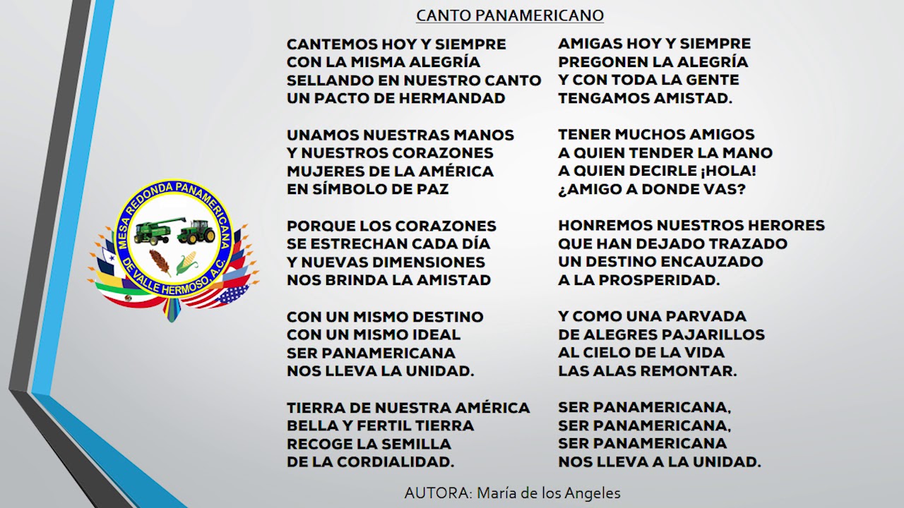 CANTO PANAMERICANO - YouTube