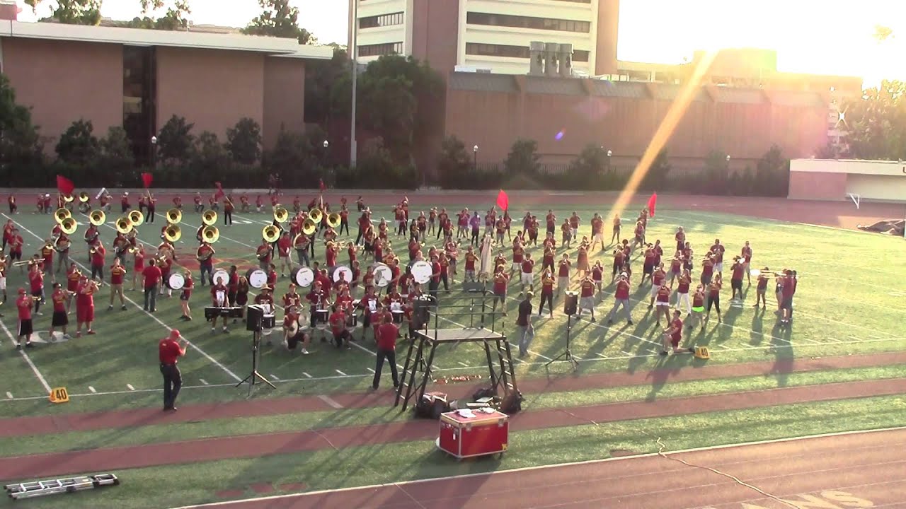 USC Trojan Marching Band 2014 sing sing sing - YouTube