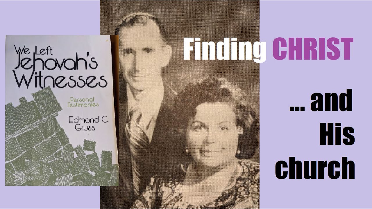 ExJWs Evelyn & Don Bedwell find Christ ... & loving Christians to help ...