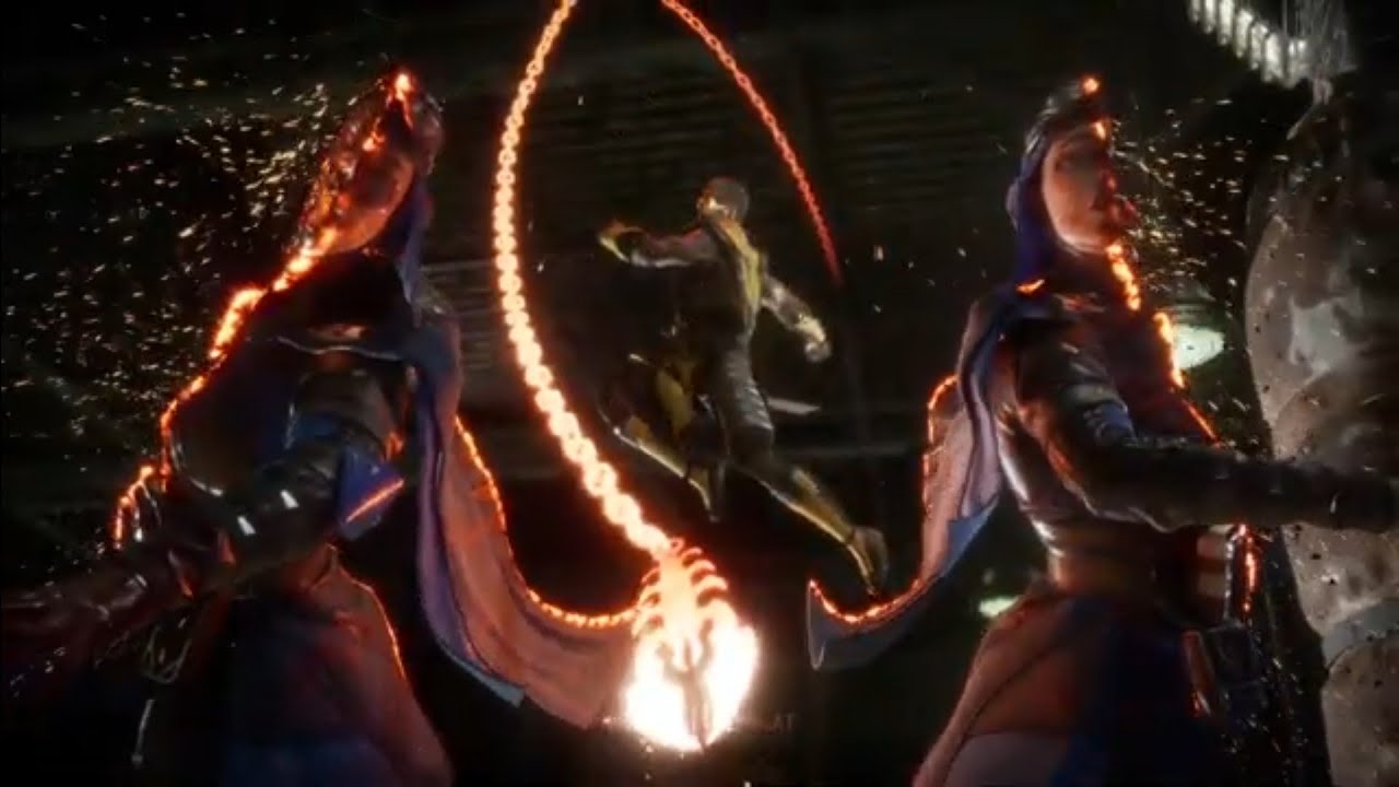 M11K Scorpion Chain Reaction Fatality - YouTube