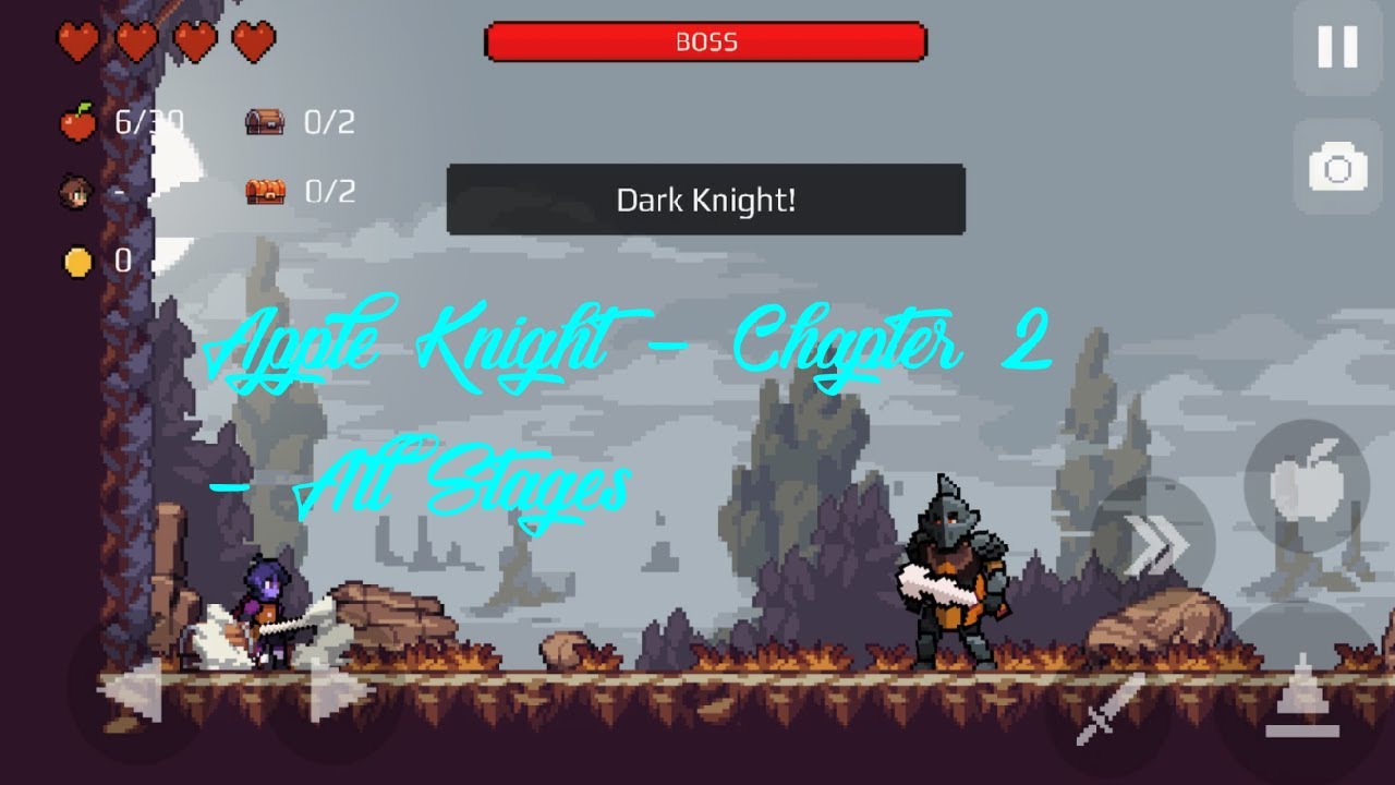 Apple knight - Chapter 2 - All Levels - YouTube