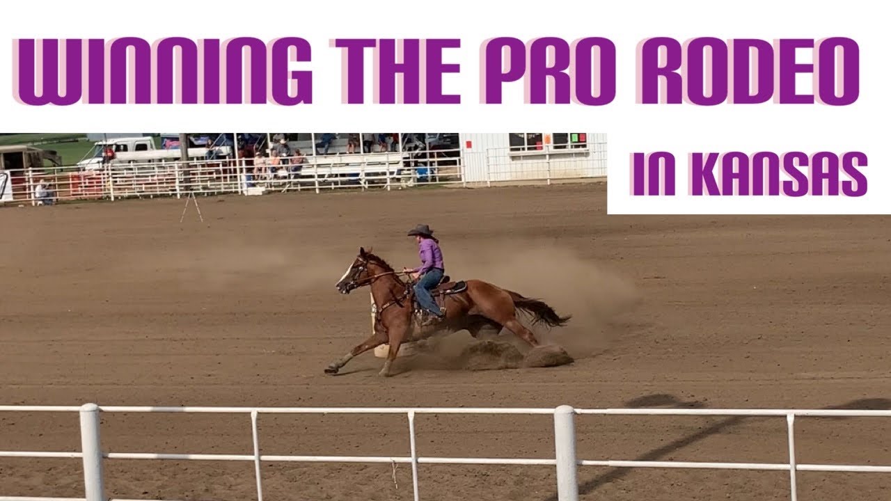 I Won The Pro Rodeo In Kansas! - YouTube
