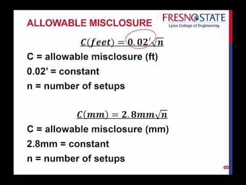 Differential Leveling Part 2 - YouTube