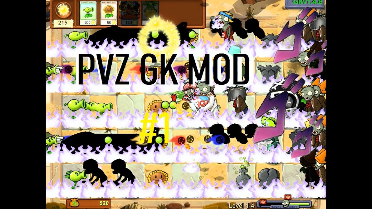 PVZ MOD GK - YouTube