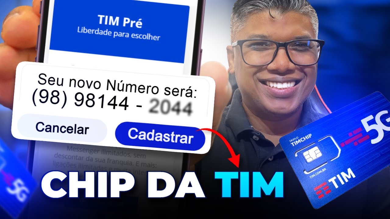 COMO ATIVAR e CADASTRAR o CHIP da TIM no Celular! [Atualizado + BÔNUS] - YouTube