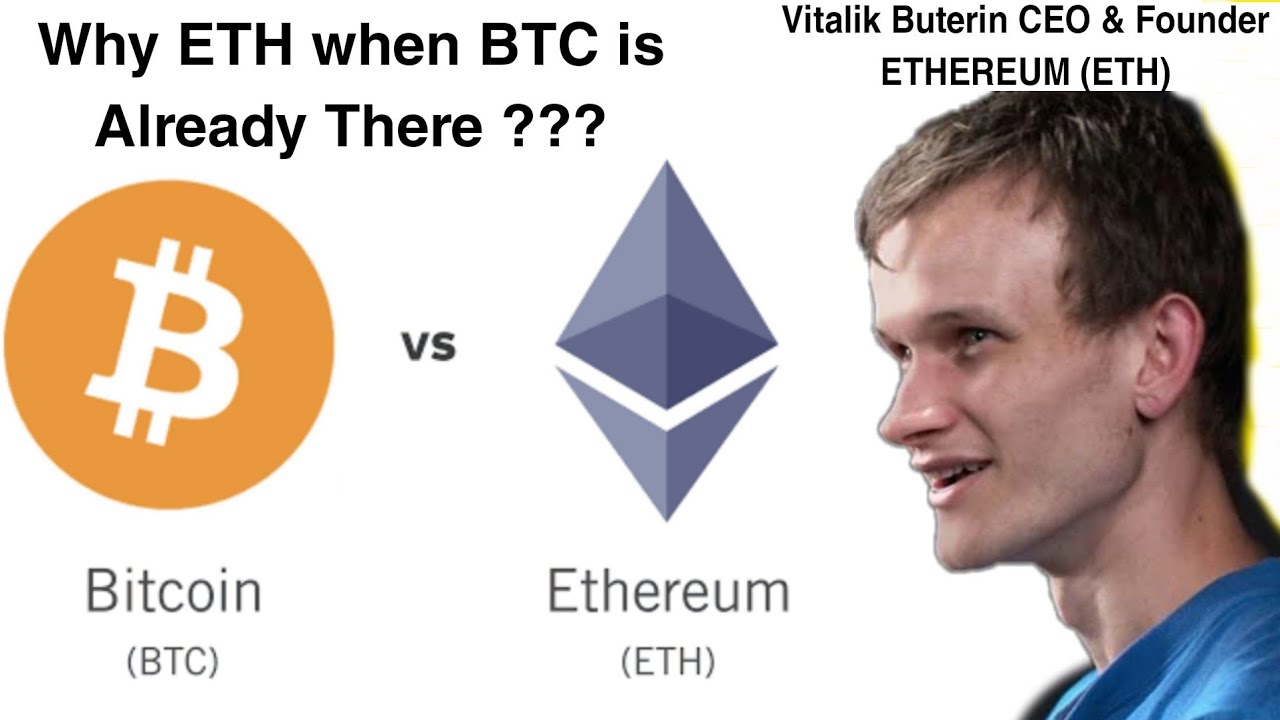 Why Ethereum when Bitcoin was already there?💲🟢 BTC vs ETH Vitalik ...