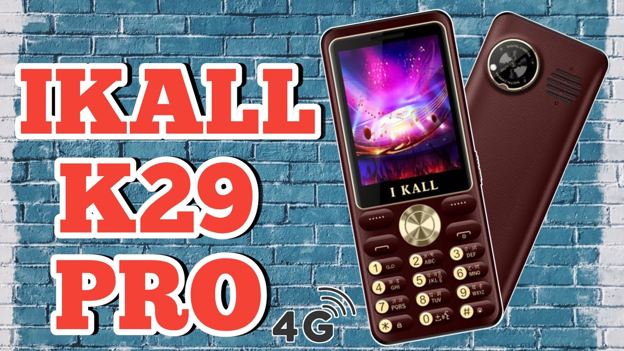 Ikall K29 Pro 4G - First Look & Full Review 😍😍 | BlackZone Flipper ...