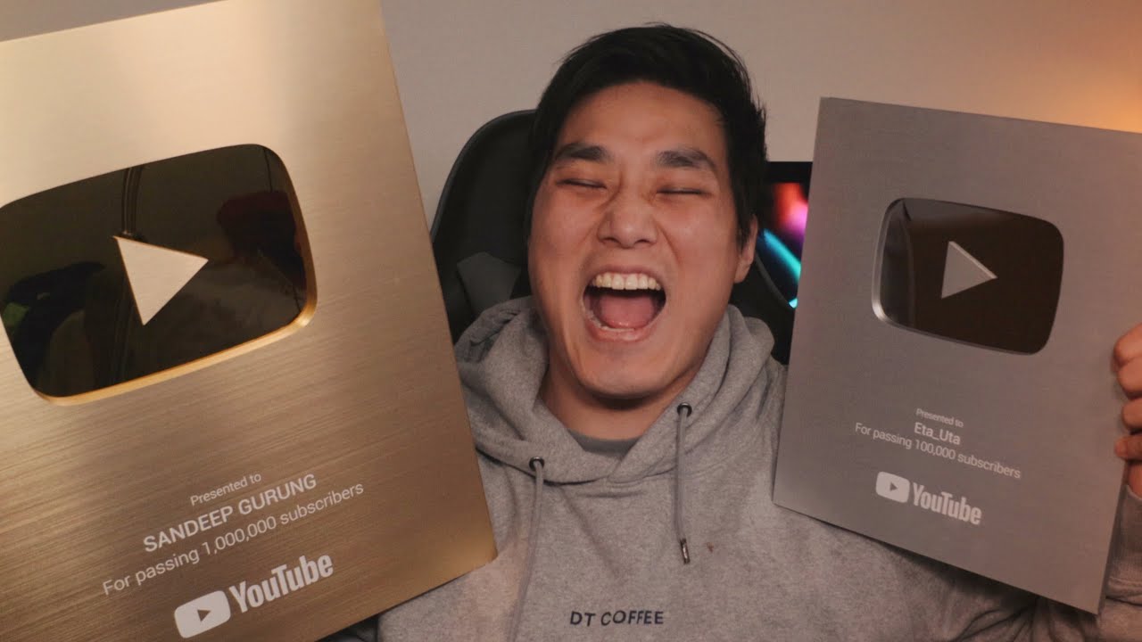FINALLY GOT MY 1 MILLION SUBSCRIBER GOLDEN PLAY BUTTON !!! - YouTube