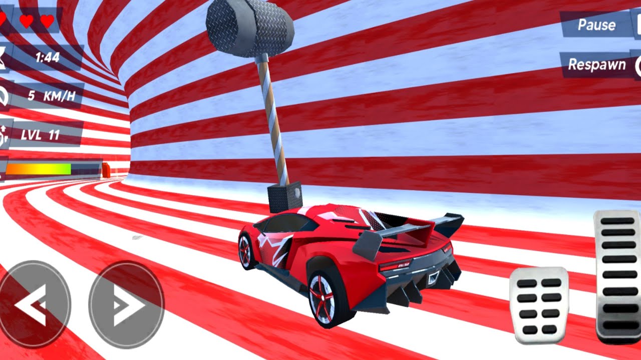 Mega Ramp Car - Car Stunt Game 3d 🔥 GT Stunt Mode Walkthrough Gameplay ...