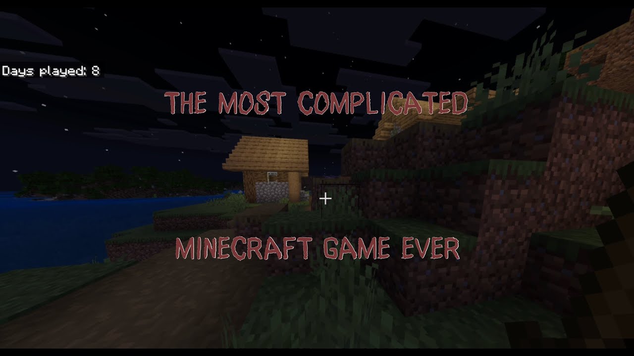 The Most Complicated Minecraft Game EVER - YouTube