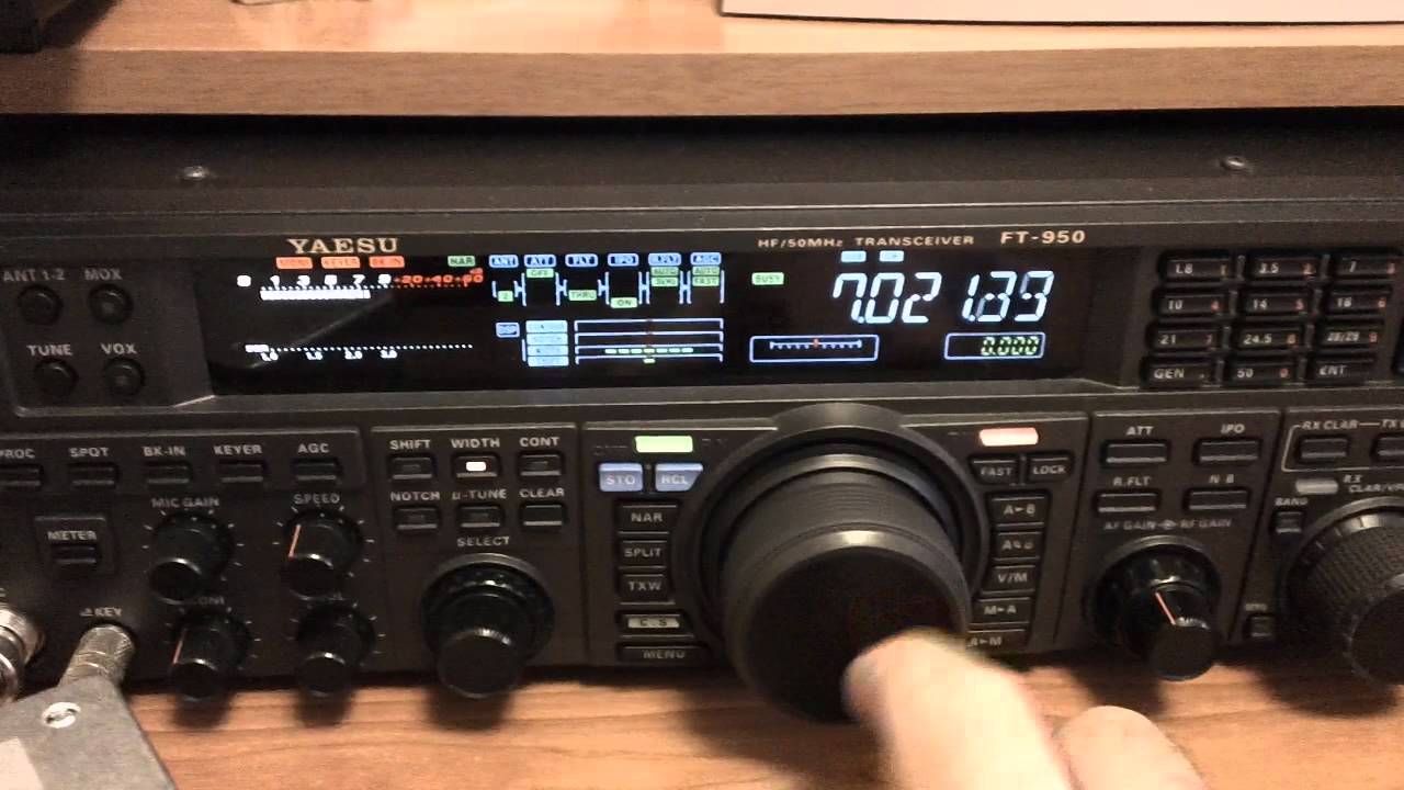 FT-950 two-tone test -10dBm.MP4 - YouTube