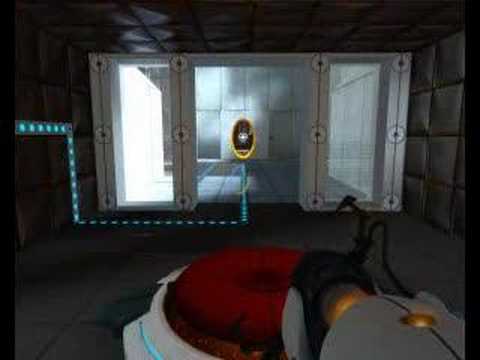 Portal Level 17 Walkthrough - YouTube