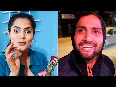 MY DESI BROTHER KUSH GAVE HER ROSE ! (How She Reacted ? )