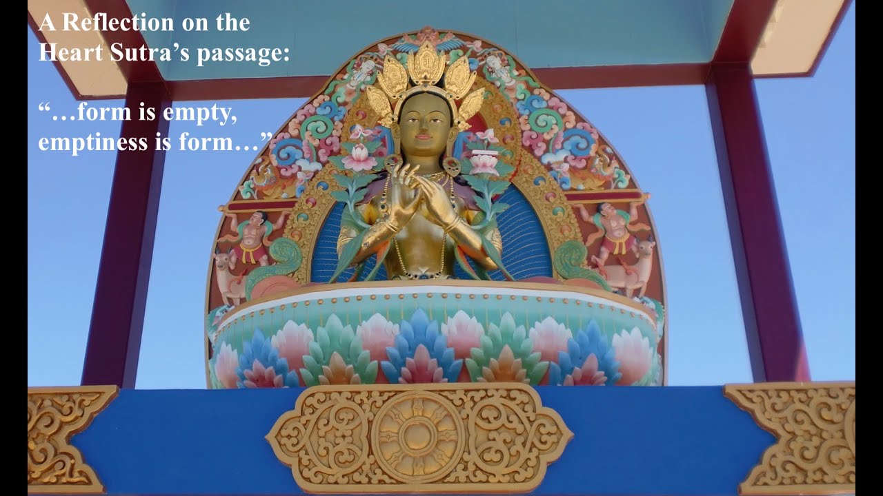 Heart Sutra Reflection: "Form is empty, emptiness is form..." - YouTube