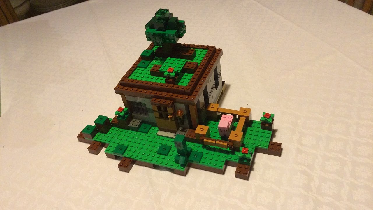 Lego Minecraft 21115 The First Night - YouTube