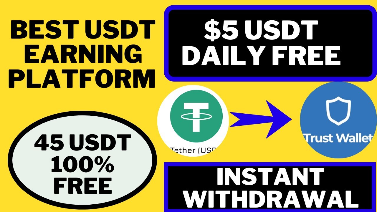 Best New Usdt Earning Site || $5 Usdt Daily Free || Live Withdrawal ...