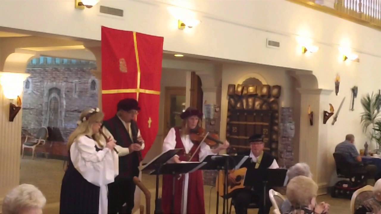 Medieval Feast Music: Carolingian/Figured Pavane - YouTube