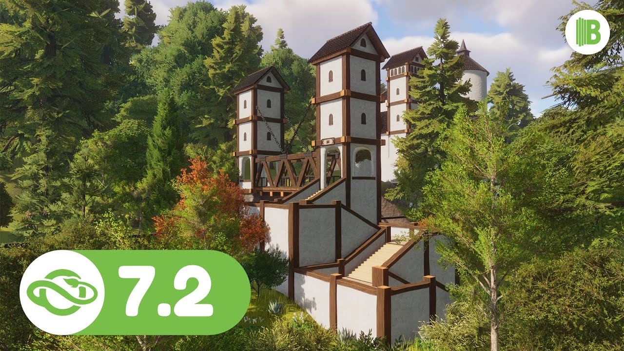 Planet Zoo - Cap. 7.2 - Un puente colgante de madera (En diferido ...