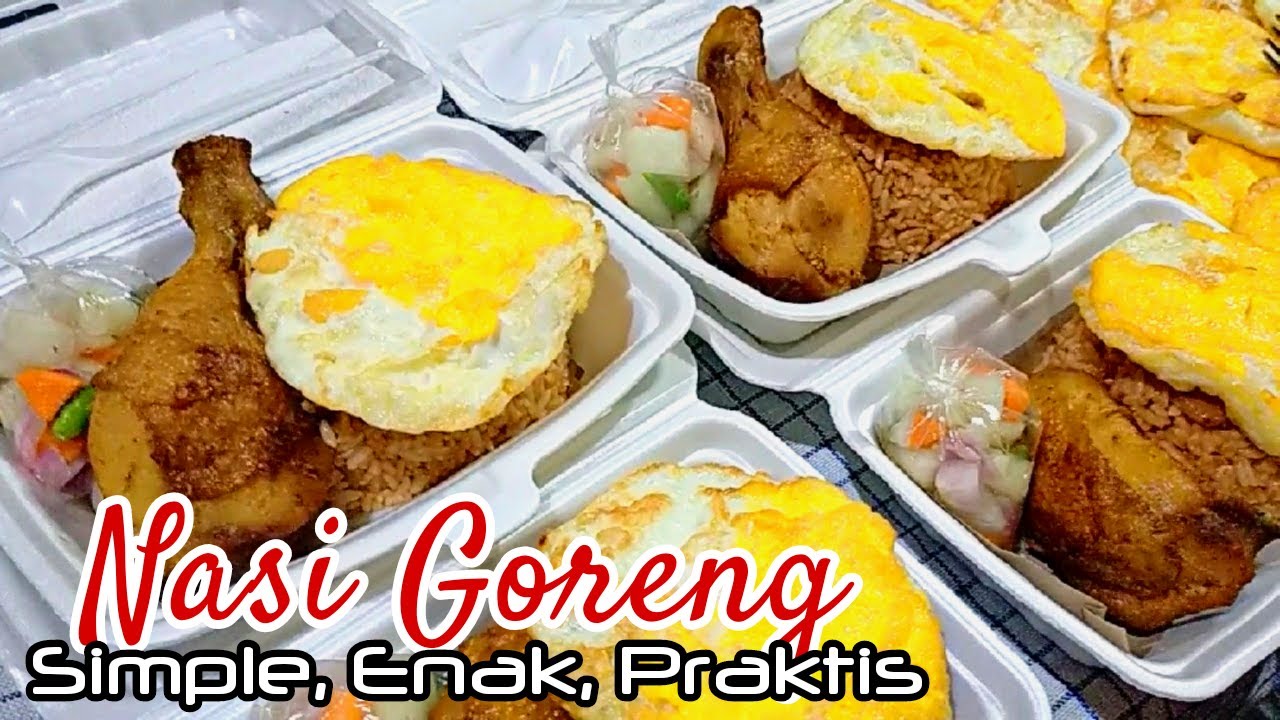 NASI GORENG MENU JUMAT BERKAH, SIMPLE ENAK DAN PRAKTIS @MbaPitVlog ...