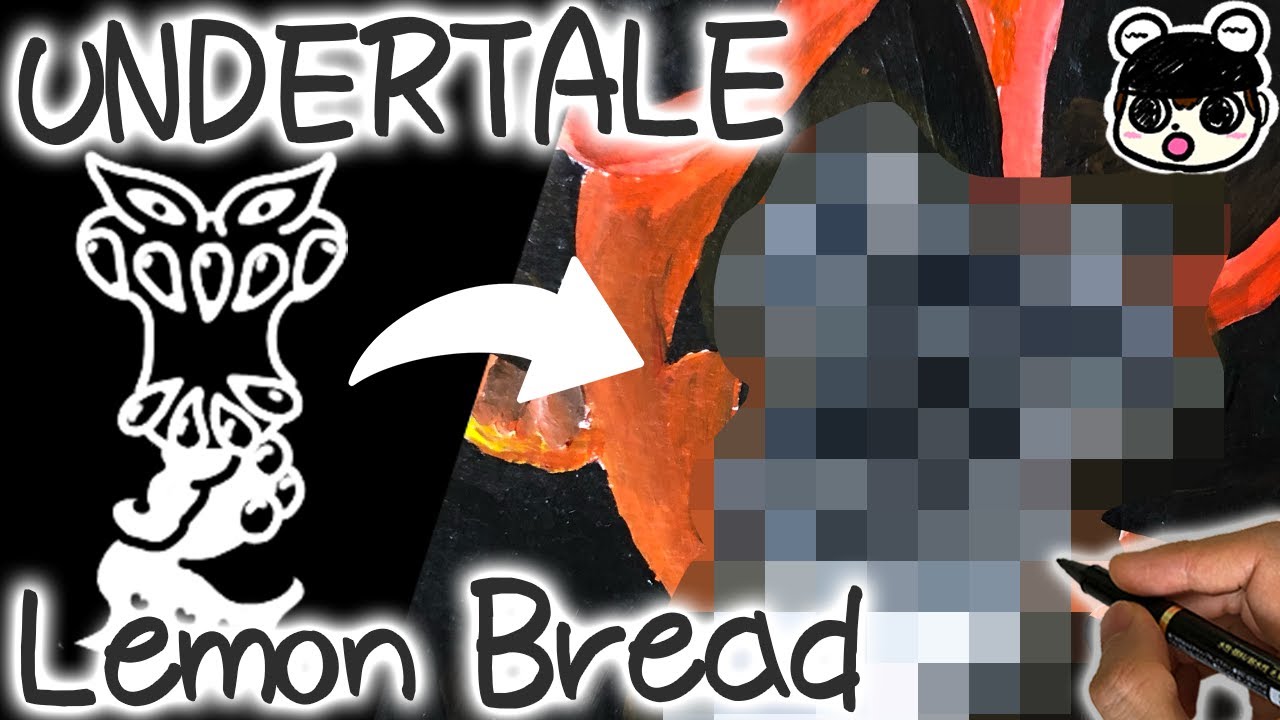 【UNDERTALE】How to draw Amalgamates Lemon Bread | step by step - YouTube