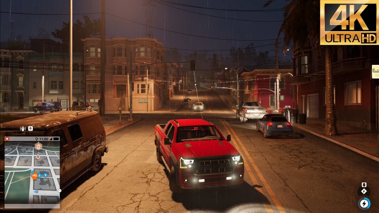 Watch Dog 2 AI Security vs Human HDR Gameplay 4K - YouTube