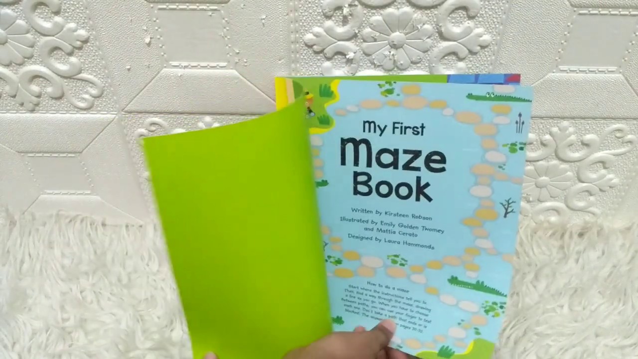 Usborne My First Maze Book - YouTube