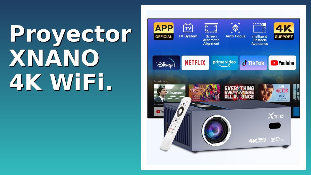 RESEÑA (2025) : Proyector XNANO 4K WiFi. DETALLES ESENCIALES - YouTube
