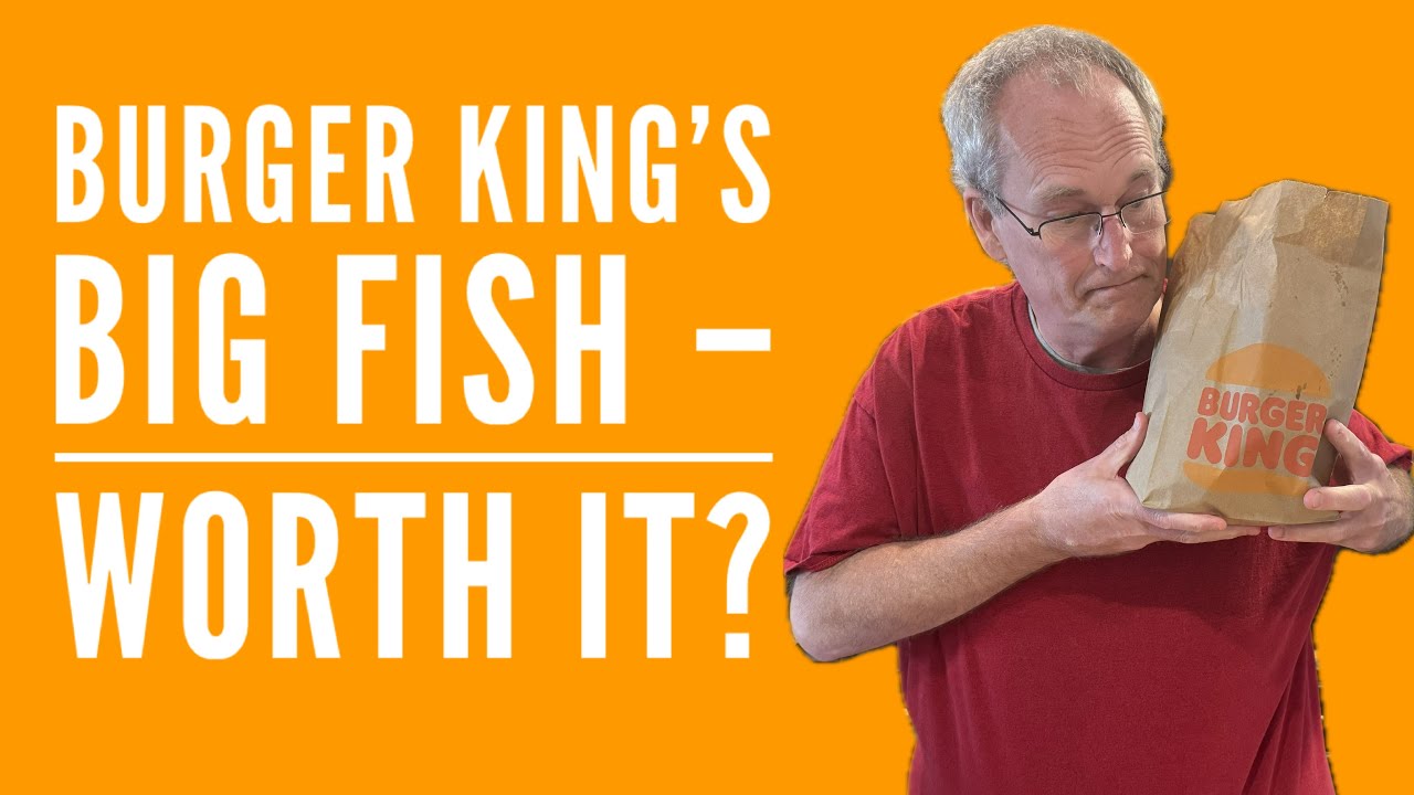 Fast Food Fish Sandwich Showdown: Burger King Big Fish Review! - YouTube