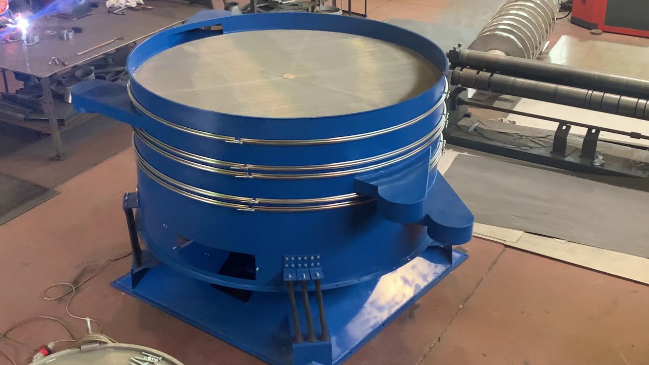 Tumbling machine Ø 2200 - YouTube